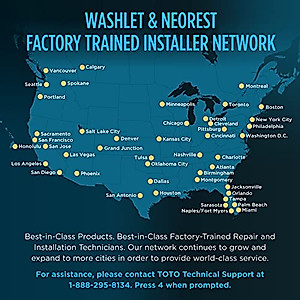 TOTO SW573#01 S300E Electronic Bidet Toilet Cleansing, Instantaneous Water, EWATER Deodorizer, Warm Air Dryer, and Heated Seat, Round, Cotton White