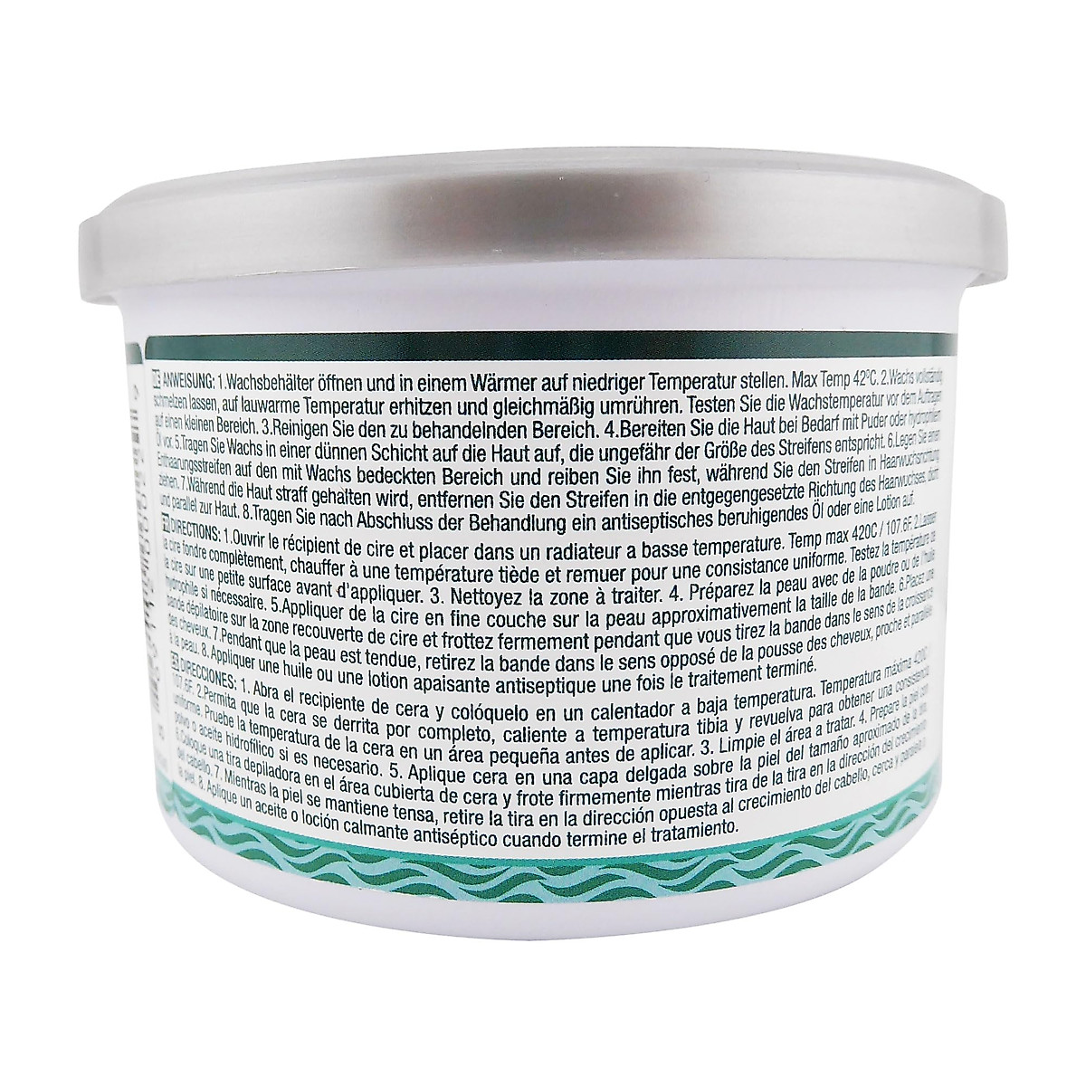 Wax Necessities Waxness Polymer Marine Blue Soft Wax Tin 14 Ounces