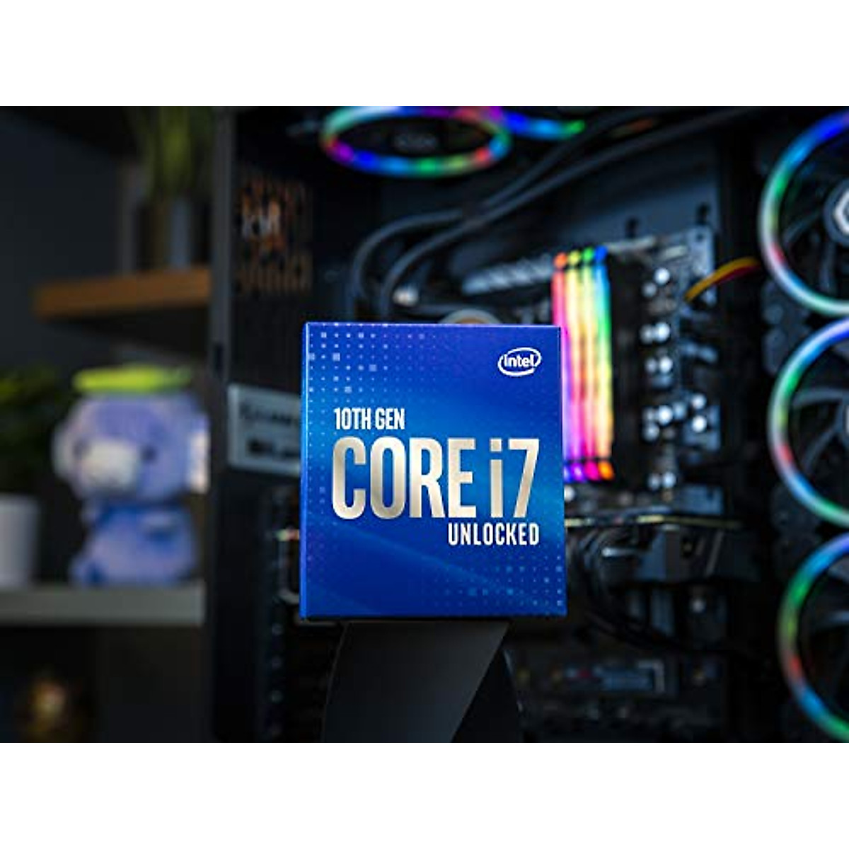 Intel Core i7-10700K Desktop Processor 8 Cores up to 5.1 GHz Unlocked LGA1200 (Intel 400 Series Chipset) 125W (BX8070110700K)