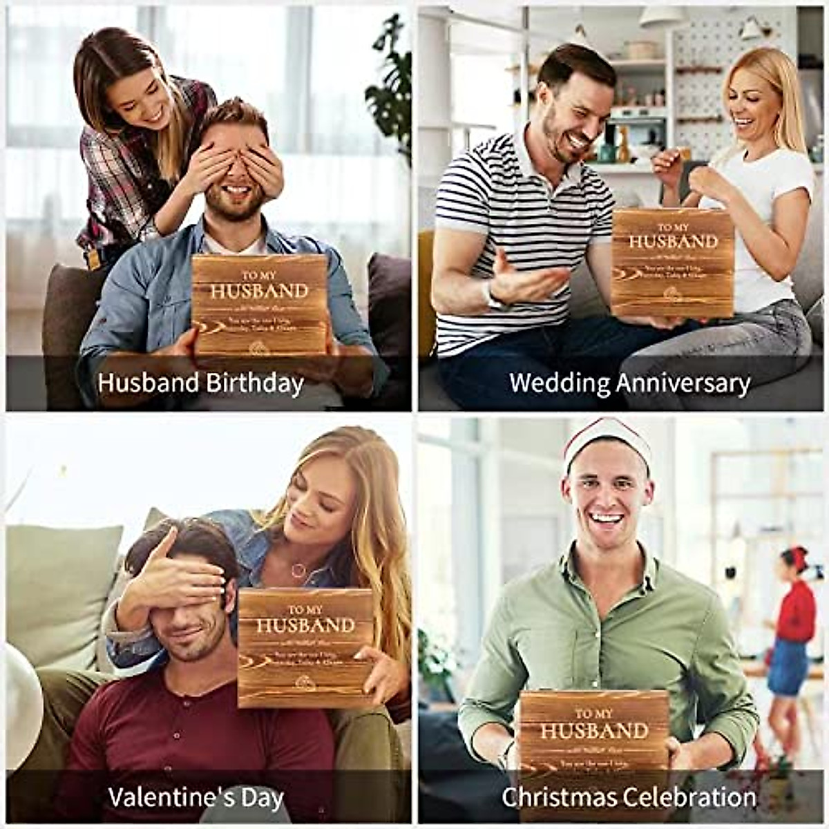 Whiskey Stones Gift Set Anniversary Gi fts for Husband | Him | Men, Husband Birthday | Wedding Anniversary | Valentine's Day Gift, 8 Stainless Steel Whiskey Stones & 2 Whiskey Glasses(11oz)