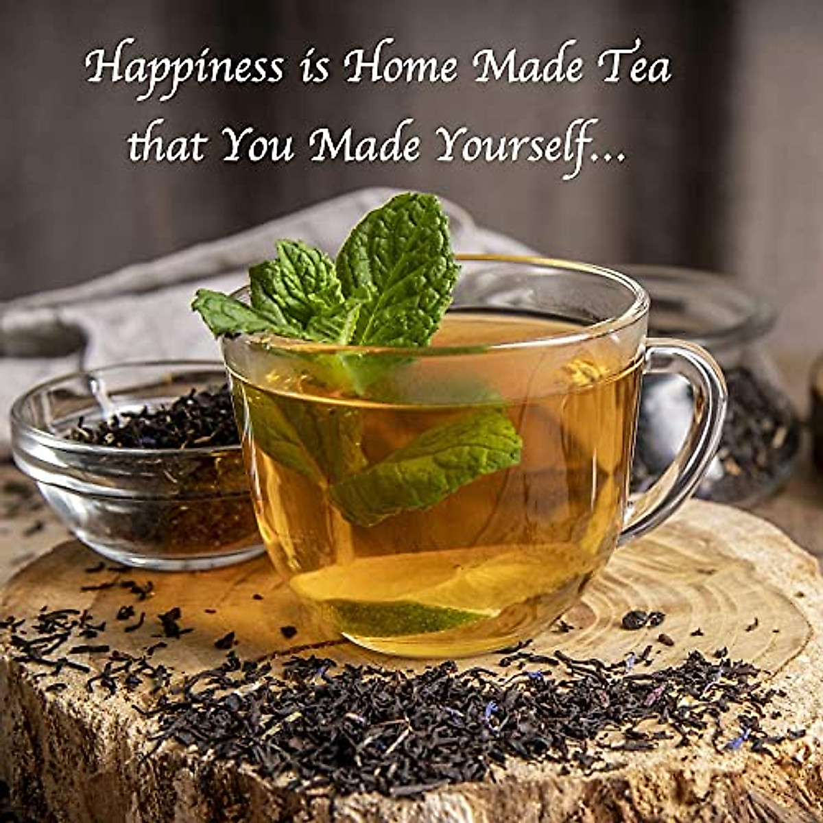 Indoor Herb Growing Kit - Herbal Tea Plants Included in Tea Growing Kits are Lavender, Chamomile & Mint Seeds. Medicinal Herb Plants Seed Kit