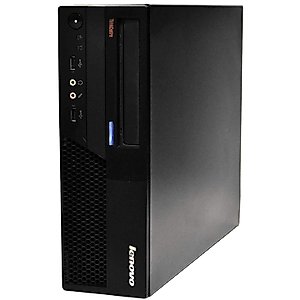Lenovo ThinkCentre M58 Business Desktop Computer with Intel Core 2 Duo 3.0GHz Processor, 4GB-RAM, 320GB HDD, DVD, Gigabit Ethernet, VGA, Windows 10 Home (Renewed)