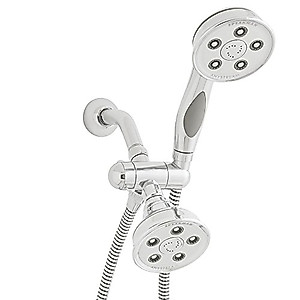 Speakman VS-233014-BN Caspian Anystream 2-Way Shower Combination, 2.5 GPM, Brushed Nickel