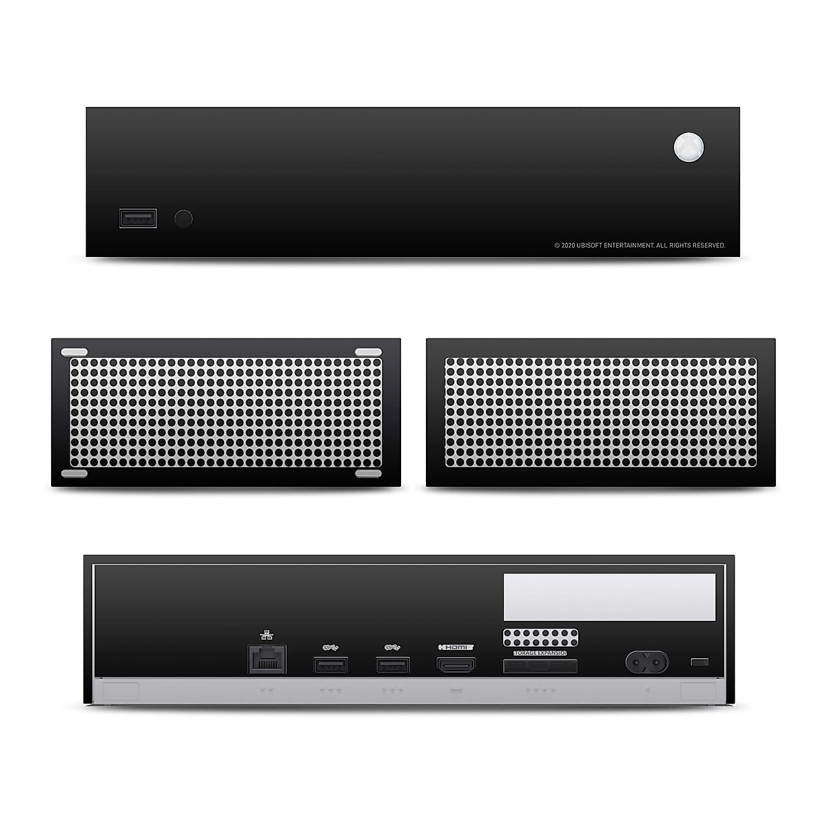 Head Case Designs Officially Licensed Assassin's Creed Dual Axes Valhalla Key Art Matte Vinyl Sticker Gaming Skin Decal Cover Compatible with Xbox Series S Console