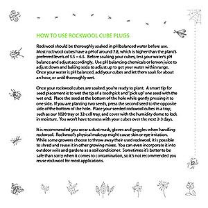 Rockwool 1.5" Cubes x 98