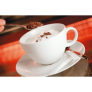 Seltmann Weiden Commercial Dinnerware, Meran Porcelain Coffee/Tea Cup Saucer, White, 6.3-Inch, Set of 6