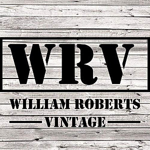 Industrial Pipe Clothing Rack with Wood Side Shelves by William Robert's Vintage