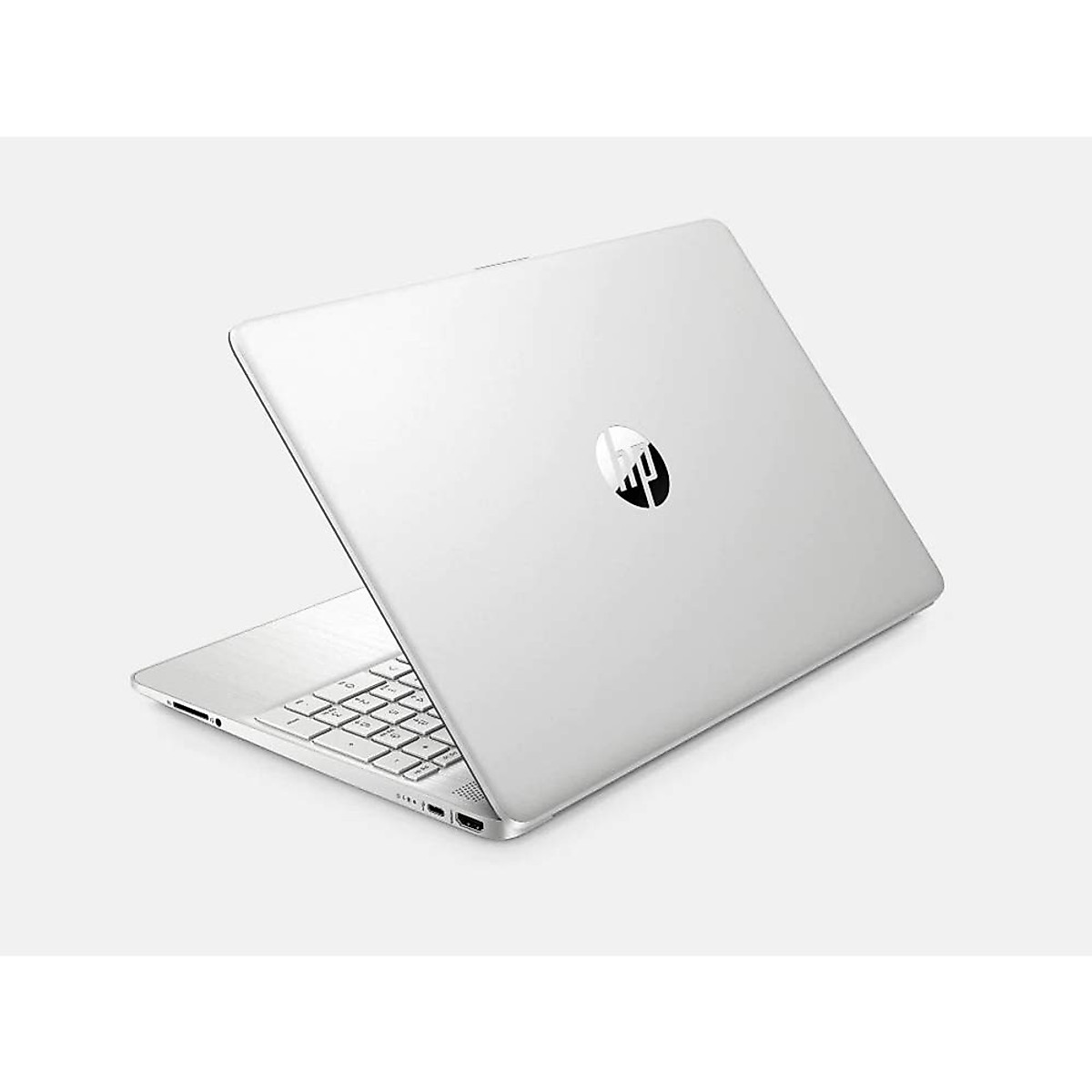 HP 2021 15.6” FHD IPS Touchscreen Laptop Computer, 10th Gen Intel Core i5-1035G1 Processor, 32GB RAM, 1TB SSD, HD Audio, HD Webcam, Intel UHD Graphics 620, Win 10, Silver, 32GB SnowBell USB Card