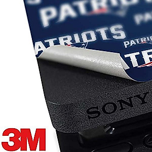 Skinit Decal Gaming Skin Compatible with PS4 Slim Bundle - Officially Licensed NFL New England Patriots Blast Design