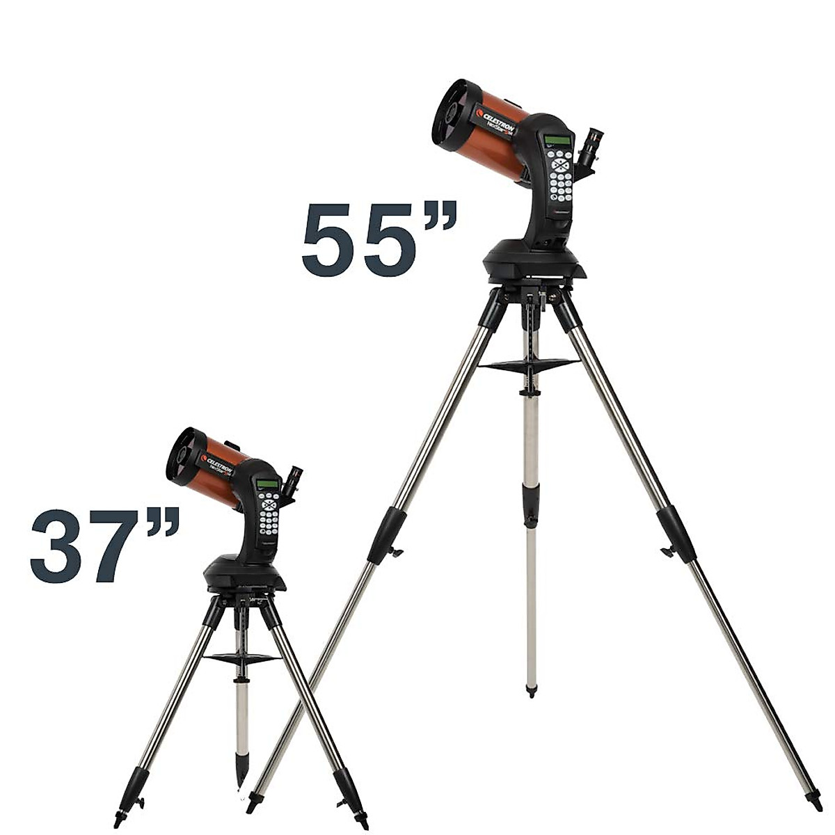 Celestron - NexStar 5SE Telescope - Computerized Telescope for Beginners and Advanced Users - Fully-Automated GoTo Mount - SkyAlign Technology - 40,000+Celestial Objects - 5-Inch Primary Mirror,Orange