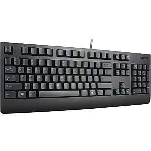 Lenovo Preferred Pro II Wired External USB Keyboard ( 4X30M86879) Factory Sealed Retail Product For USA, black