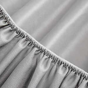 2 Pack Queen Fitted Sheet, Queen Bedding Fitted Sheet Only with Deep Pocket up to 14", Bottom Sheet, Shrinkage & Stain Resistant Fitted Sheet for Queen Size Bed, Wrinkle Free & Easy Care, Grey