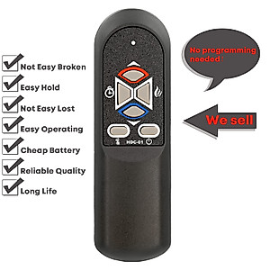 Replacement for Electric Fireplace Heater Remote Control SF122-26AI SF122-33AI