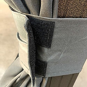 BBQ Gazebo Canopy 10 x 12' Deluxe Gazebo Patio Canopy Hard Top Outdoor Event W/Double Netting Grill Gazebo Shelter for Patio, Garden