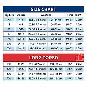 WEICHENS Waist Trainer Corsets for Women Underbust Sport Trimmer Belts Cincher Hourglass Body Shaper Girdle Black