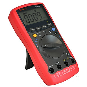 Uni-Trend UT60B Auto ranging Multimeter with Both AC/DC Current @10A ,3 3/4 Digits for Higher accuracy, Capacitance and Frequency Test, Sinometer OEM