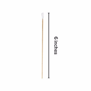 McKesson Cotton-Tipped Applicator Swabstick, Sterile, Wood Shaft, 6 in, 2 Count, 1000 Packs, 2000 Total