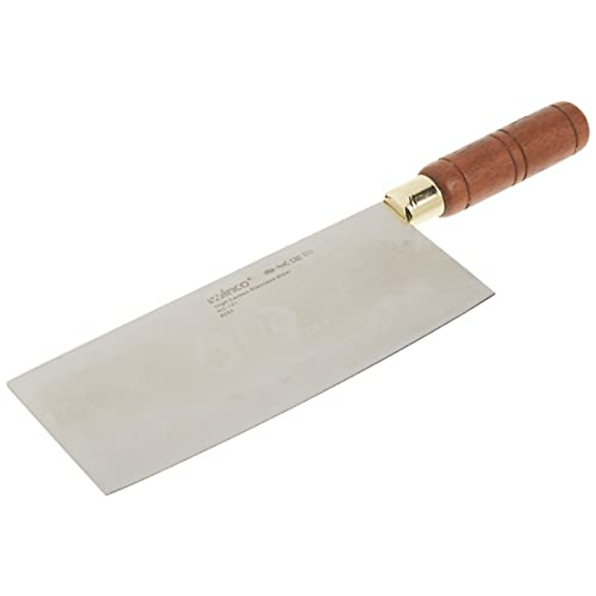 Winco Blade Chinese Cleaver w/ wooden handle – blade 8”x3 ½” overall length 12 ½”