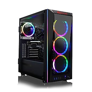 CLX Set TGMSETRTH0B11BM Gaming Desktop - Liquid Cooled AMD Ryzen 9 5950X 3.4GHz 16-Core Processor, 32GB DDR4 Memory, GeForce RTX 3080 10GB GDDR6X Graphics, 480GB SSD, 3TB HDD, WiFi, Windows 11 Home