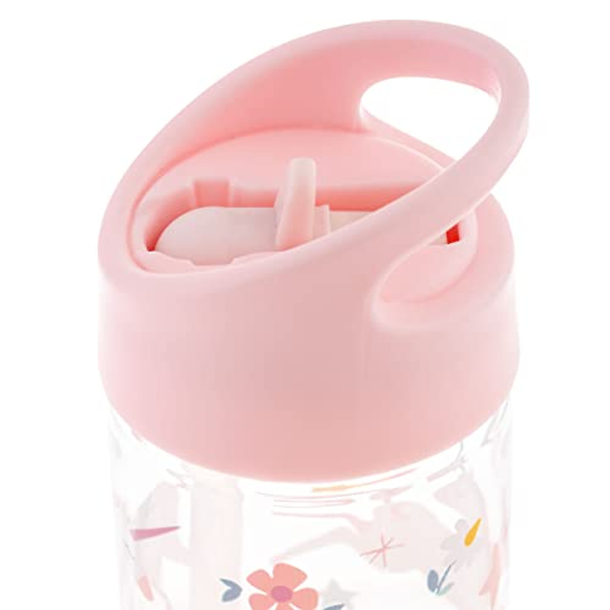 Stephen Joseph, Kids Flip Top Water Bottle, 10 oz Tritan BPA Free, Water Bottle for Girls & Boys, Back to School Flip Top Bottle, Pink Unicorn