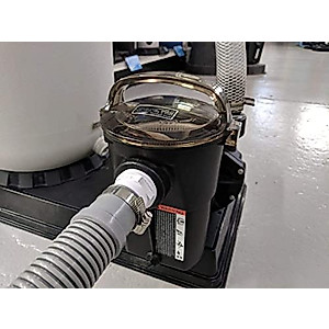 YMHYJY Pool Filter Pump Hose Adapter 1 1/4"-1 1/2" Thread 1.5" Fitting Connector PVC for SPX1091Z7 (2 Pcs)