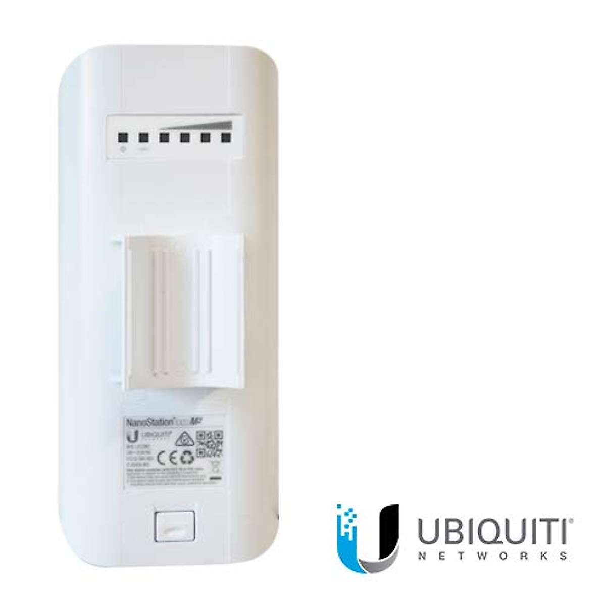 Ubiquiti NanoStation locoM2 IEEE 802.11b/g 300 Mbps Wireless Bridge - ISM Band - 49.2 ft Maximum Outdoor Range - 1 x Network (RJ-45) - Pole-mountable (UbiquitiLOCOM2 )