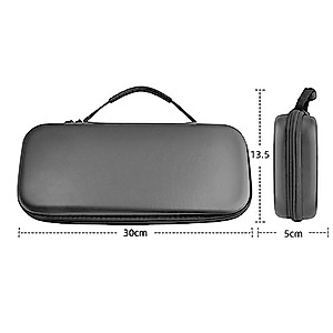 Carrying Case for ROG Ally Game Console EVA Hard Storage Bag, Protective Handbag with 10 Game Card Pockets