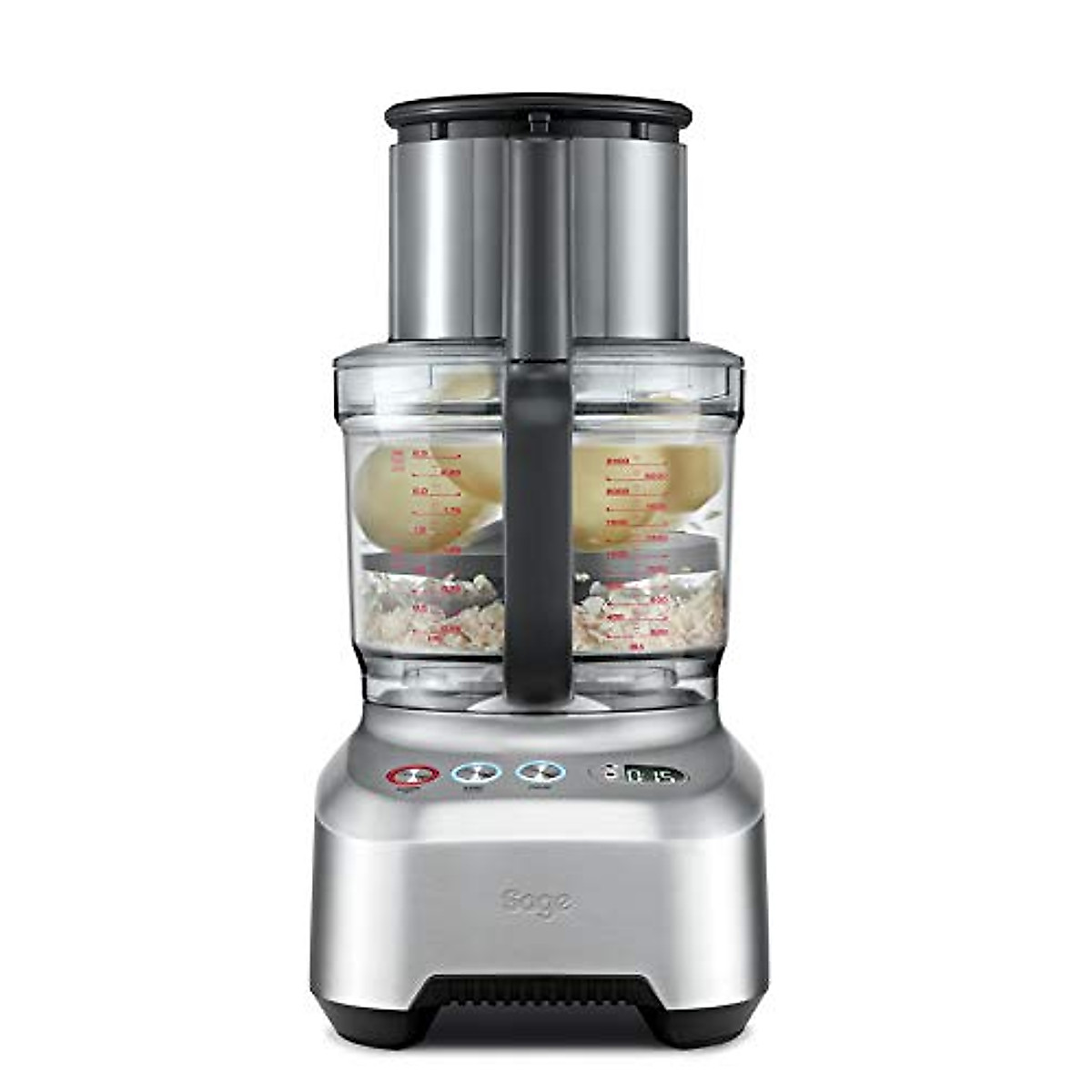 Breville Sous Chef 16 Cup Peel & Dice Food Processor, Brushed Aluminum, BFP820BAL