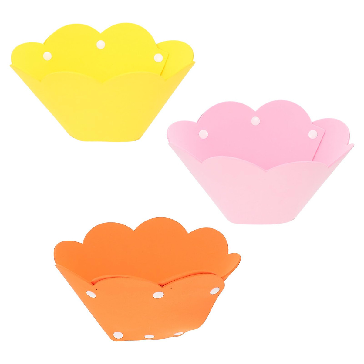 ULTECHNOVO Cat Recovery Collar - Cute Flower Neck Cat Cones After Surgery, Set of 3 Cat, Flower Shape Surgery Recovery Elizabethan Collars for Kitten and Cats S Size