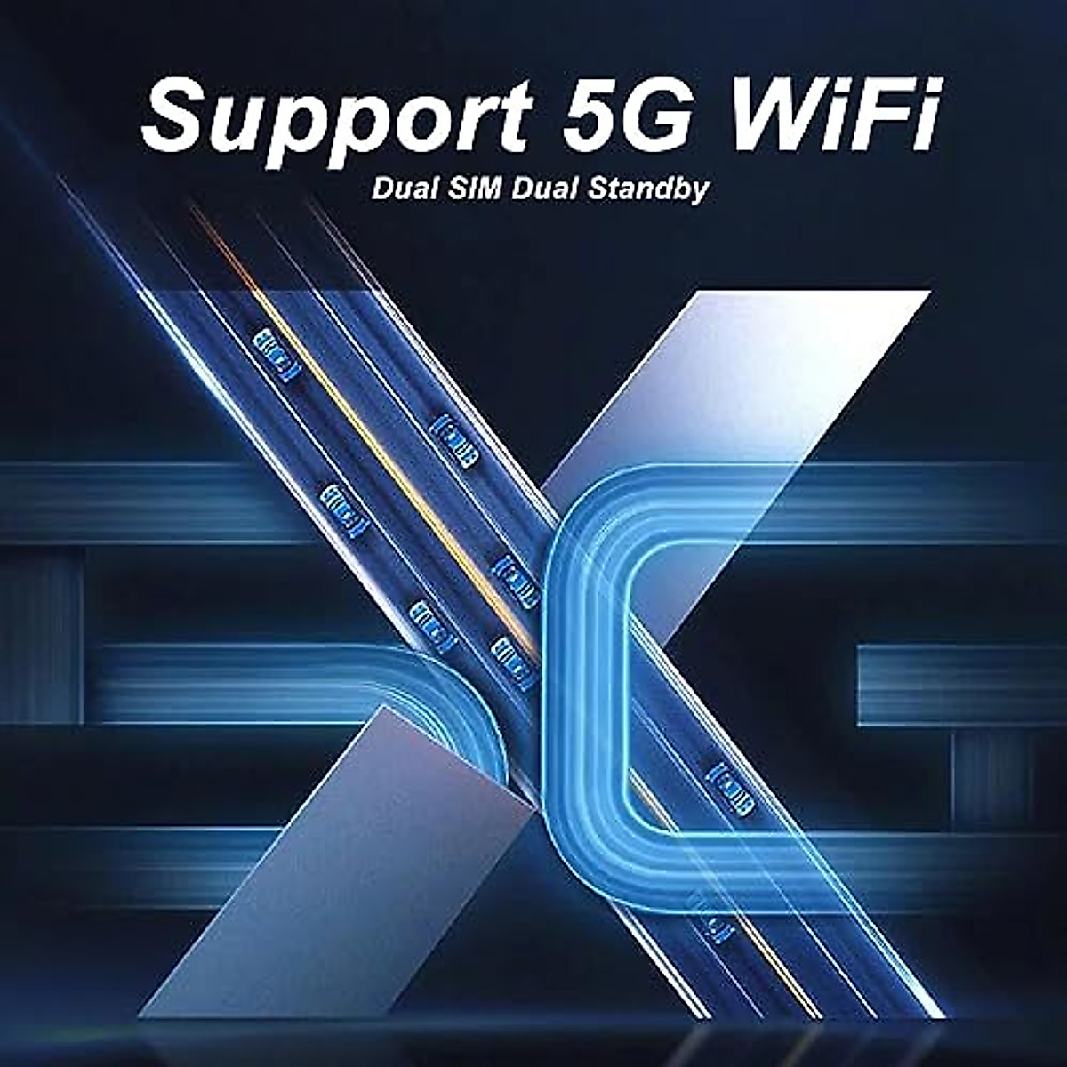 Haofy Office Tablet, US Plug 100‑240V 12GB RAM 256GB ROM 10 Core 5G WiFi 4G LTE Tablet PC for Family (#3)