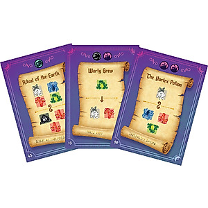 AEG Whirling Witchcraft | Use Recipes, Generate Magical Ingredients & Overflow Opponent's Cauldron | Halloween Board Game | 2-5 Players | Ages 10+