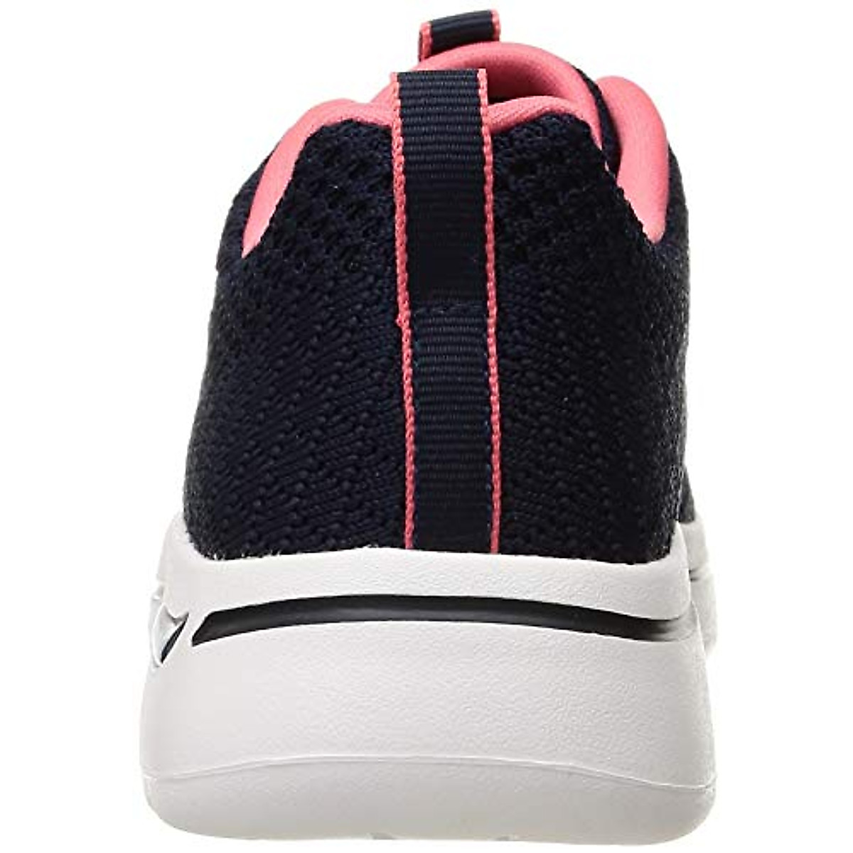 Skechers Women's Go Walk Arch Fit-Unify Sneaker, Navy/Coral, 8.5