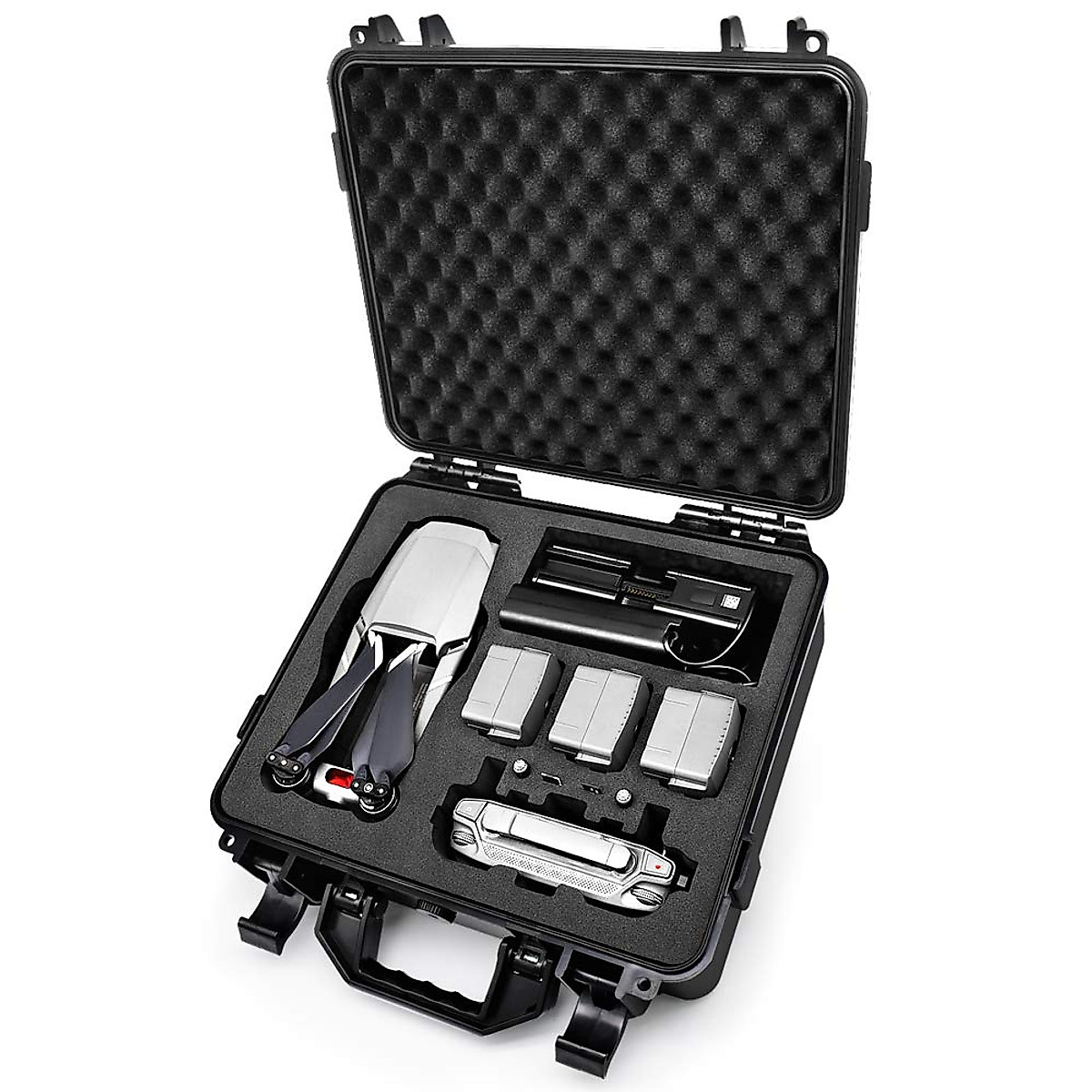 Lekufee Waterproof Carrying Case Compatible with DJI Mavic 2 Pro Combo and More DJI Mavic 2 Drone Accessories(Case Only)