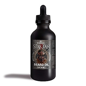 Spartan Luxury Beard Oil - mens Sparta Scented - Beard Gains (3oz)
