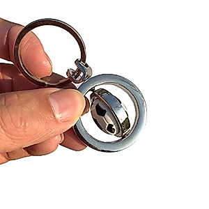 JINZHOUFUZHUANG Creative sports rugby key chain hanging key ring bag hanging accessories (football), 3.35 x 1.18 x 0.2 inches; 0.59 Ounces