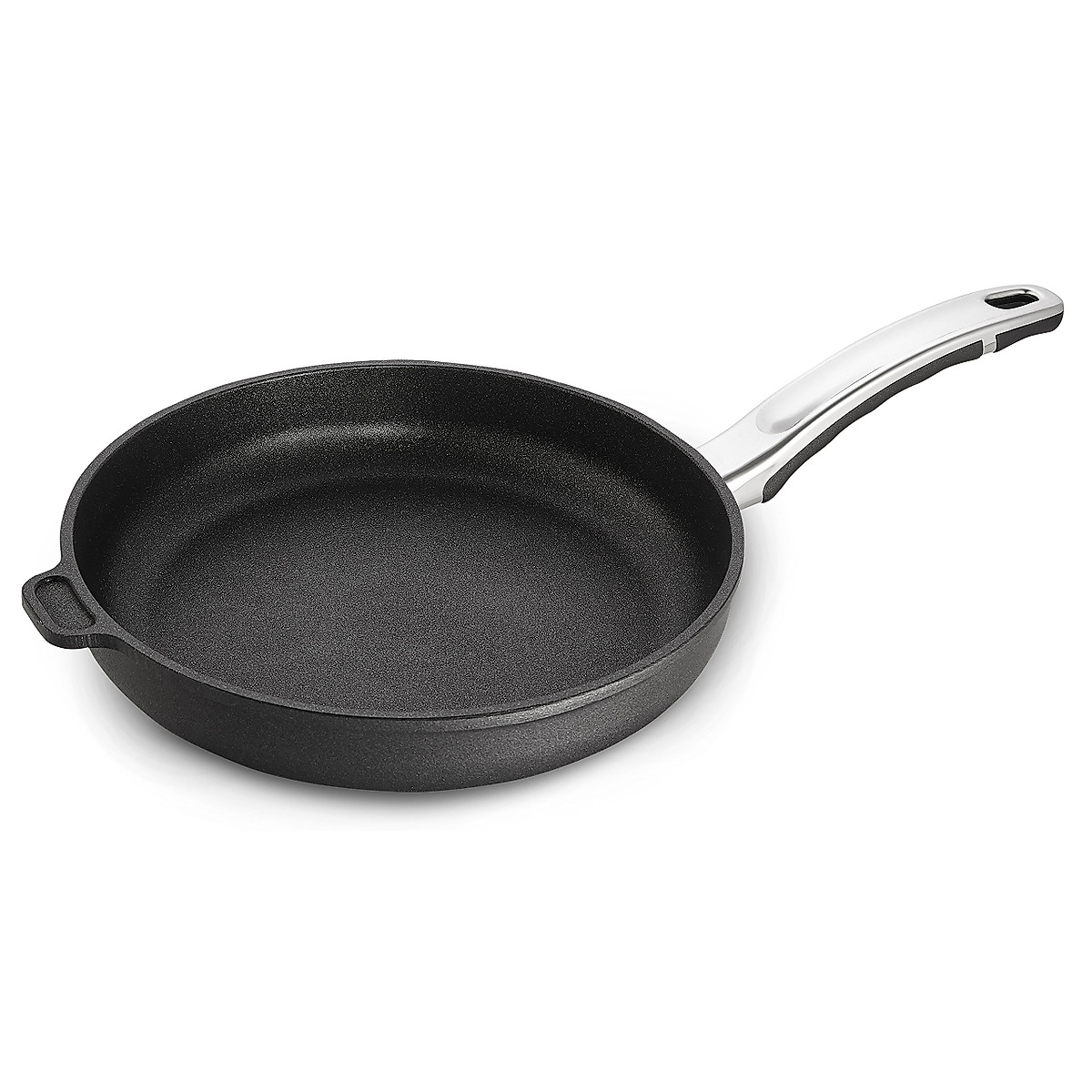 Ozeri 100% Made in Germany and Free of GenX, PFBS, Bisphenols, APEO, PFOS, PFOA, NMP & NEP Professional Series Hand Cast Ceramic Earth Fry Pan, 10-Inch, Black