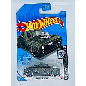 Hot Wheels - ERIKENSTEIN Rod - Dark Green - Rod Squad 3/5-120/250 - Steam Punk