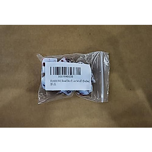 FLASHOWL Vampire Dice Blood Dice D&D Dice Set with Irregular Spray Fuchsia Dots Blood Splatter Polyhedral Role Playing Gaming Dice D20 Dice Dungeons and Dragons Dice 7 Set