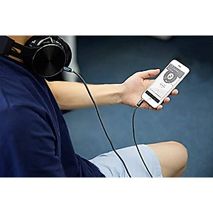 iXCC 4 Feet Male to Male 3.5mm Universal Aux Audio Stereo Cable Cord for Car and All 3.5mm-Enabled Devices, Apple, Samsung, Android, Windows and MP3 Player