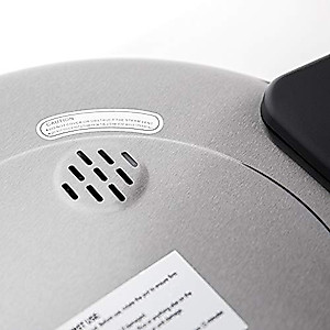 SYBO Commercial Rice Cooker and Warmer, 60 Cups Large Cooked (30 Cup Uncooked) Rice with Hinged Lid, Non-Stick Insert Pot, Stainless Steel Exterior