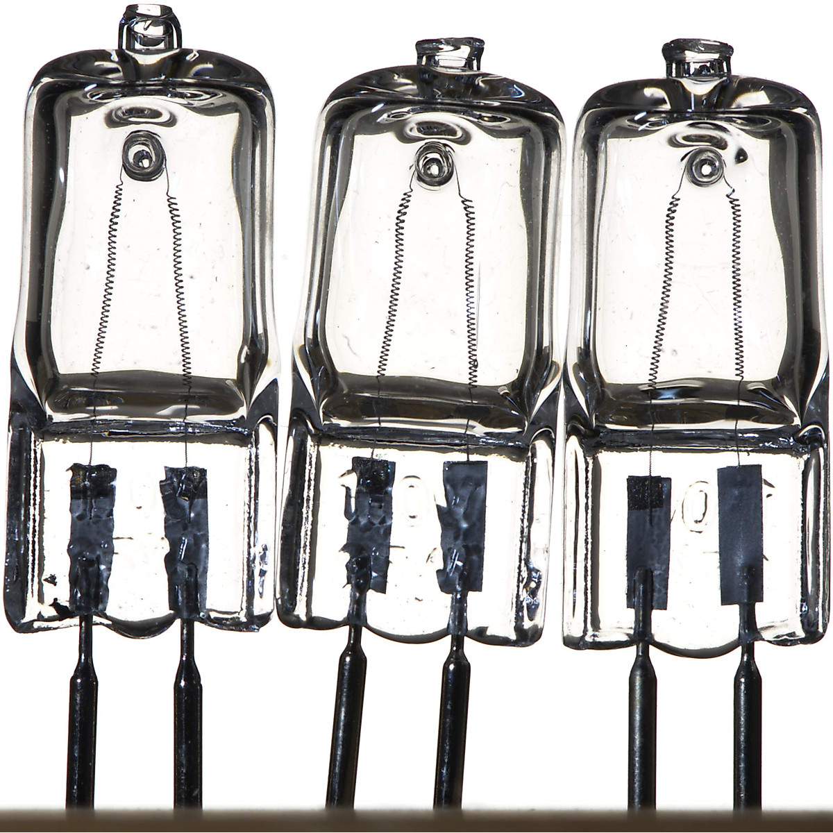 TVaromatics 35W 110V JCD T4 Clear Halogen G5.3 Bipin CC-2V Filament Pack of 3 Bulbs for Aroma Lamps Oil Warmers