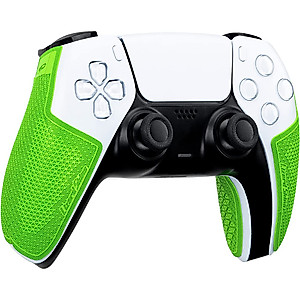 Lizard Skins PS5 Controller Grip – 0.5mm DSP PlayStation 5 Grip - Easy to Install PRE Cut Pieces - 10 Colors (Emerald Green)