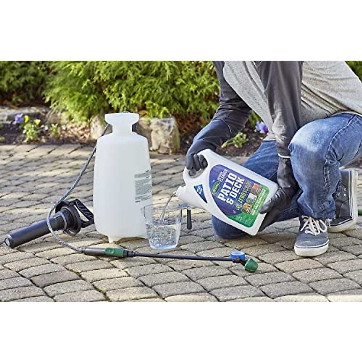Scotts Outdoor Cleaner Patio and Deck with ZeroScrub Technology Concentrate 1 gal.