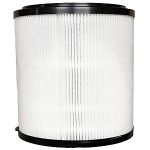 Nispira 5-Speed 4-in-1 True HEPA Filter Replacement Compatible with SilverOnyx 16" Air Purifier Model 8541832765 with Ionizer and UVC Sanitizer 500 sq ft. 1 Pack