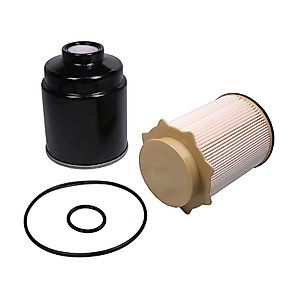 Fuel Filter Water Separator Set replacement for 2013-2018 Dodge Ram 6.7L Cummins 2500 3500 4500 5500 Turbo Diesel Engines Replaces 68197867AA 68157291AA