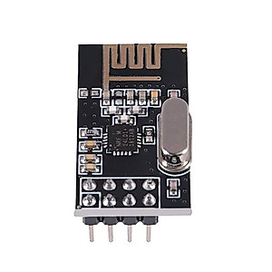 AEDIKO 5pcs NRF24L01+ 2.4GHz Wireless RF Transceiver Module Wireless Data Transmission Module