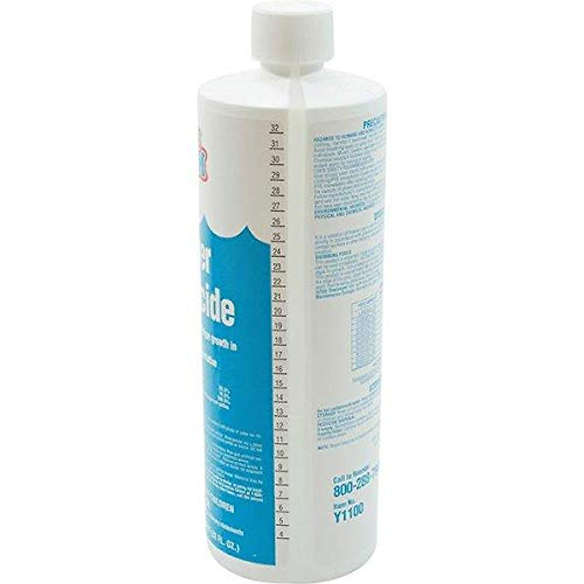 In The Swim Super Pool Algaecide – Low Odor Non-Foaming Preventative Treatment for Yellow Algae in Above Ground or In-Ground Swimming Pools – 1 Quart