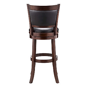 Ball & Cast Bar Height, Pack of 2 Swivel Stool, 29-Inch,2-Pack, Cappuccino