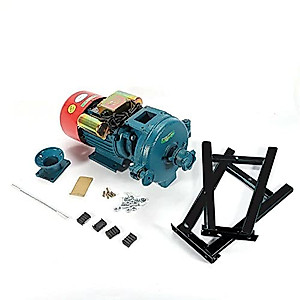 PRIJESSE Electric Grain Grinder Mill, 110V Wet Dry Corn Grinder, Commercial Heavy Duty Feed Mill Dry Cereals Wheat Grinder, with Funnel