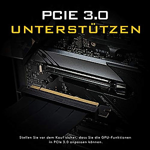 EZDIY-FAB Vertical Graphics Card Holder Bracket,GPU Mount,Video Card VGA Support Kit with 20cm/7.8in PCIE 3.0 Riser Cable